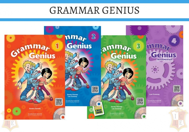 grammar genius 语法教材1-4级别 包含学生书，测试 视频-我的小孩的成长分享
