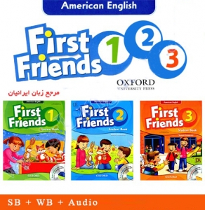 First Friends 1-3级别 学生书+练习书+音频（美版）-我的小孩的成长分享