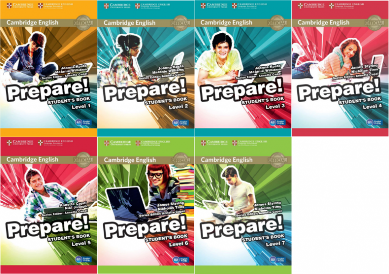 Cambridge Prepare! 1-7级别 剑桥考级教材-我的小孩的成长分享