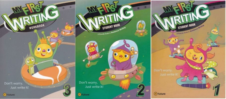 My First Writing 1-3级别 学生书+练习书+音频-我的小孩的成长分享