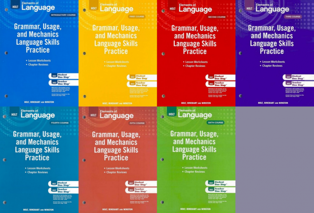 Grammar Usage and Mechanics Language Skills Practice 全7册 PDF下载-我的小孩的成长分享