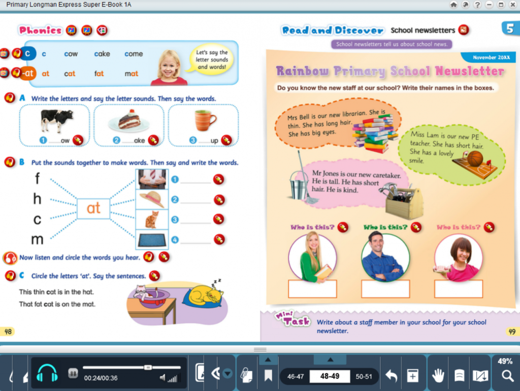 香港朗文小学英语 Primary Longman Express 第二版全套PDF+音频+白板软件-我的小孩的成长分享