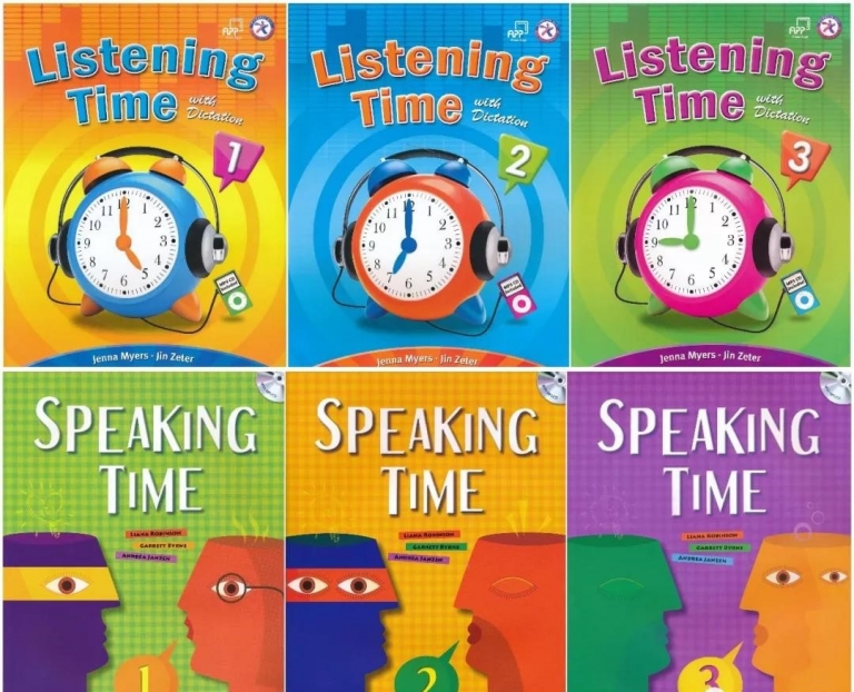 Listening time+Speaking Time 1-3级别 电子版-我的小孩的成长分享