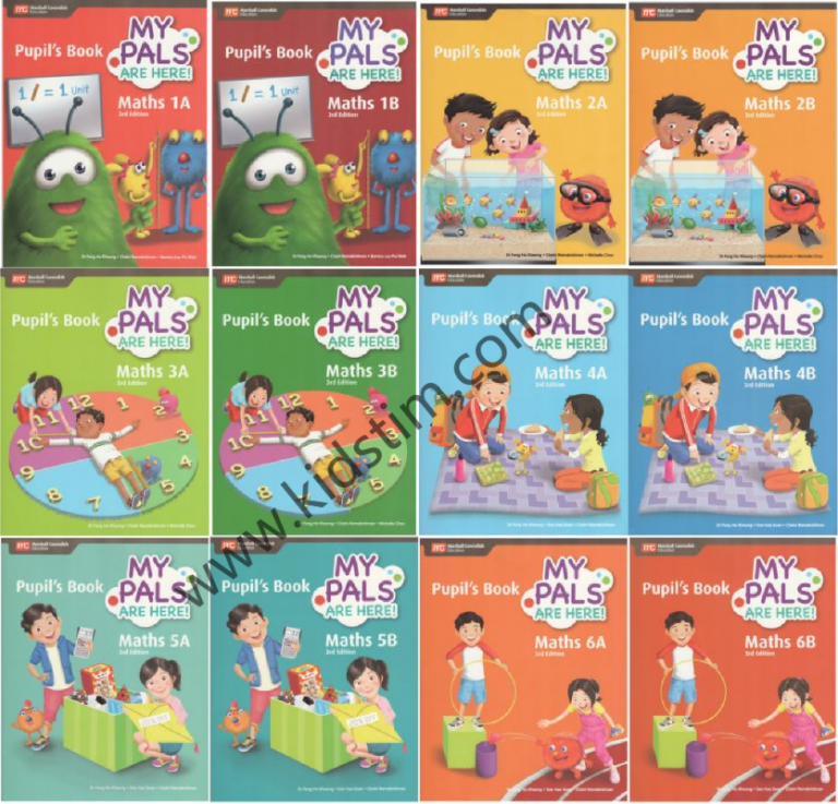 My Pals Are Here Maths G1-G6 第三版 高清PDF-我的小孩的成长分享