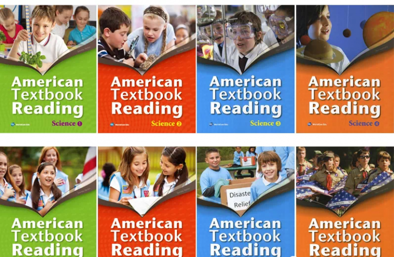 American Text book Reading 高清PDF+视频-我的小孩的成长分享