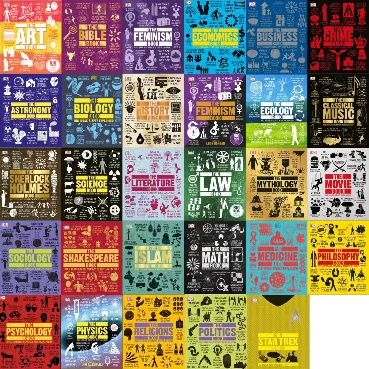 Dk Big Ideas Simply Explained人类的思想百科丛书 31本 我的小孩的成长分享