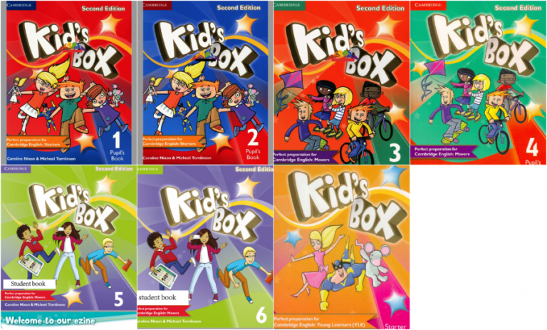 Kids Box第二版 starts-6级 全套共7级 电子版 含白板软件-我的小孩的成长分享