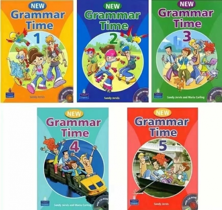 NEW Grammar Time 1-5级别-我的小孩的成长分享