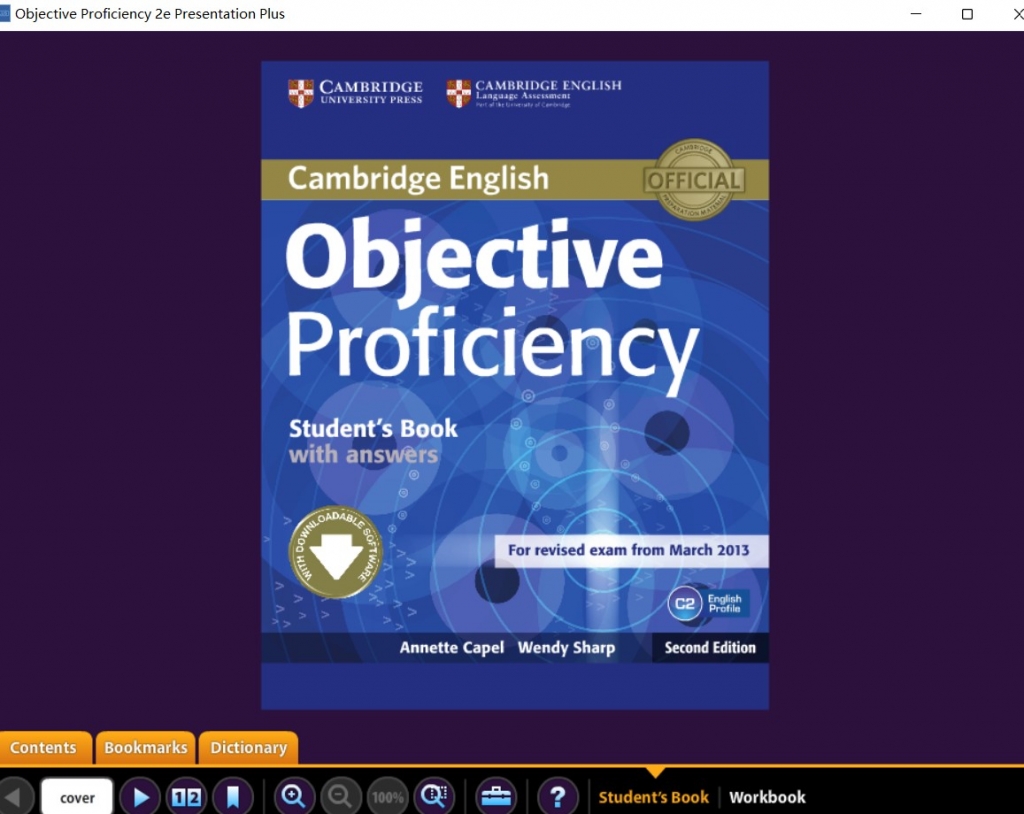 Cambridge Objective Proficiency 第二版 CPE教材 含白板软件-我的小孩的成长分享