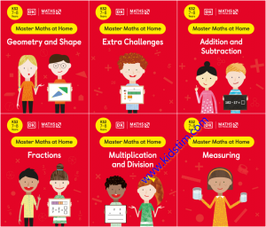 DK Master Maths at Home 7-8years 2022新版 高清PDF (6books)-我的小孩的成长分享