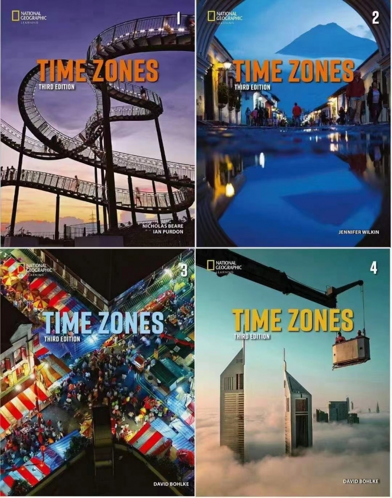 time zones 第三版 1-4 级别 SB+WB+TB+音频+视频+白板软件-我的小孩的成长分享