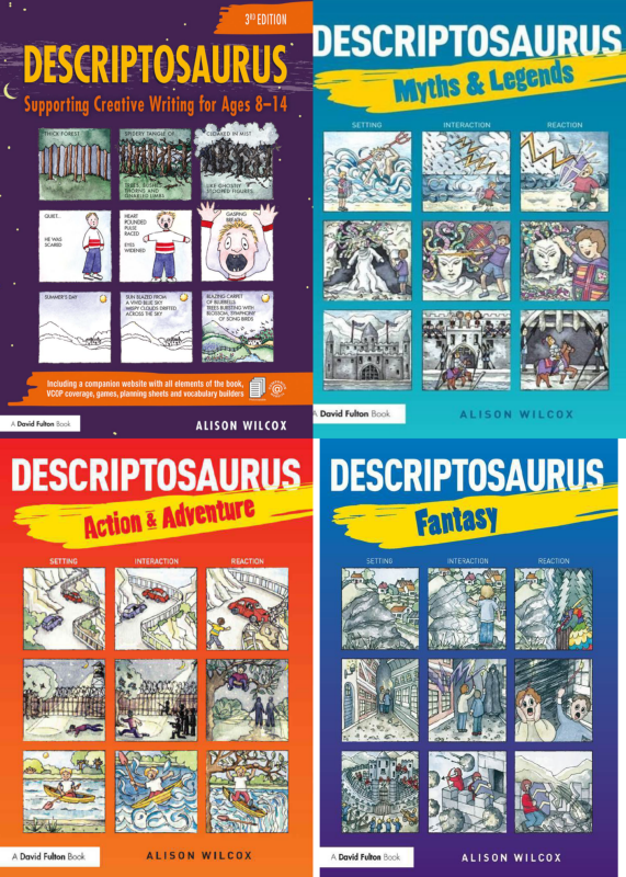 Descriptosaurus Alison Wilcox 写作构建4本 高清PDF-我的小孩的成长分享