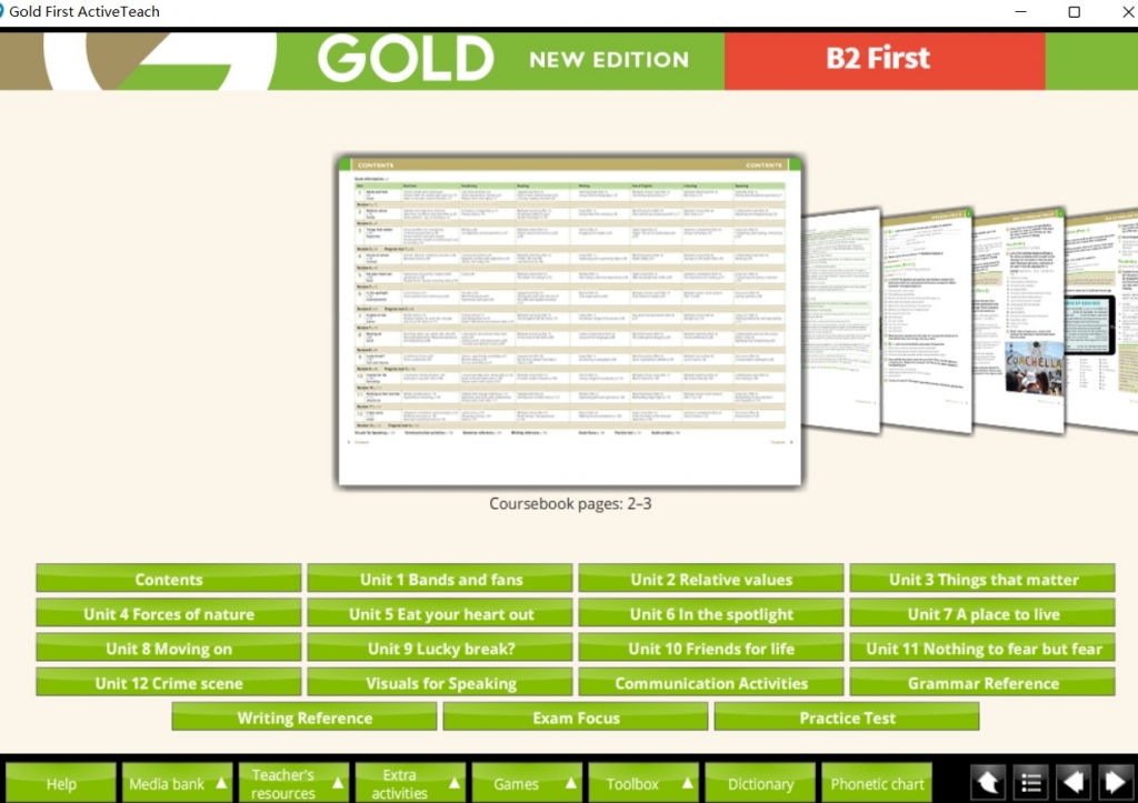 Gold 新版 白板软件 四个级别 （PET, pre-first, FCE,CAE）-我的小孩的成长分享