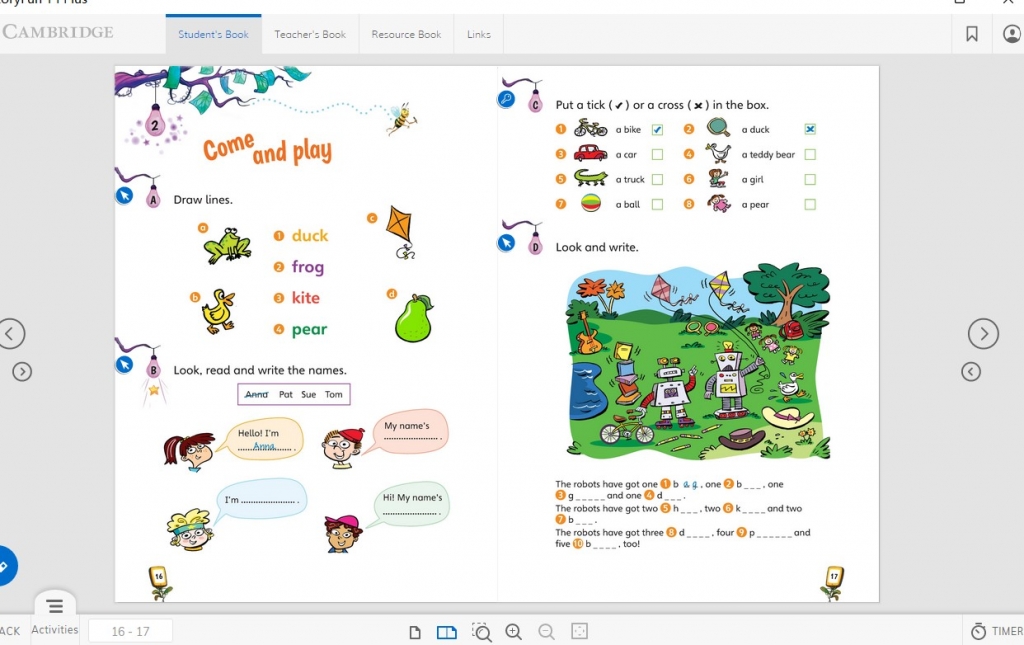 storyfun 1-6级别 白板软件-我的小孩的成长分享