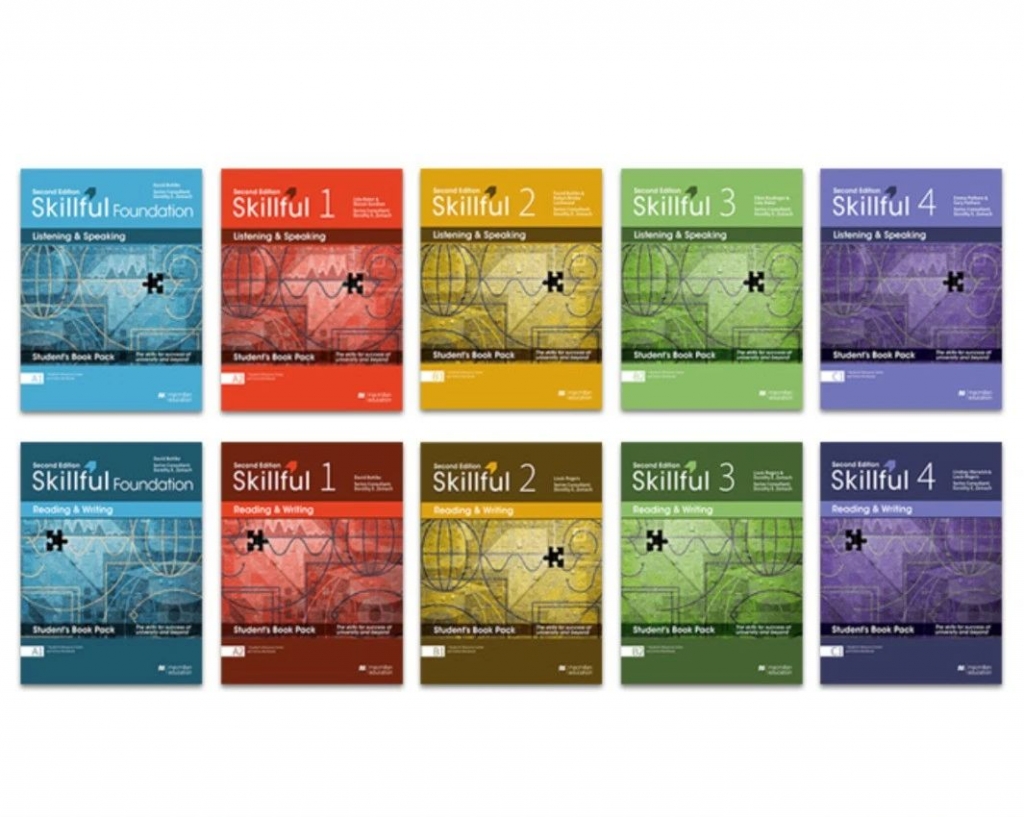 Skillful 第二版 F-4级别 共10个级别 听说+读写-我的小孩的成长分享