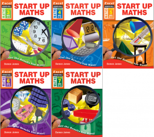 Excel START UP MATHS 3-7 共5册 澳州数学-我的小孩的成长分享