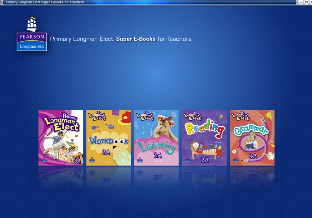 Primary Longman Elect 1A-6B 全套12级 白板软件-我的小孩的成长分享