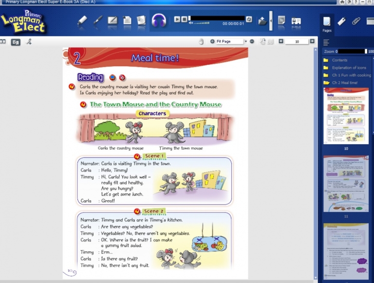 Primary Longman Elect 1A-6B 全套12级 白板软件-我的小孩的成长分享