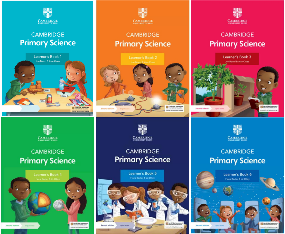 新版 Cambridge Primary Science 第二版 1-6级别PDF 学生书+练习册-我的小孩的成长分享