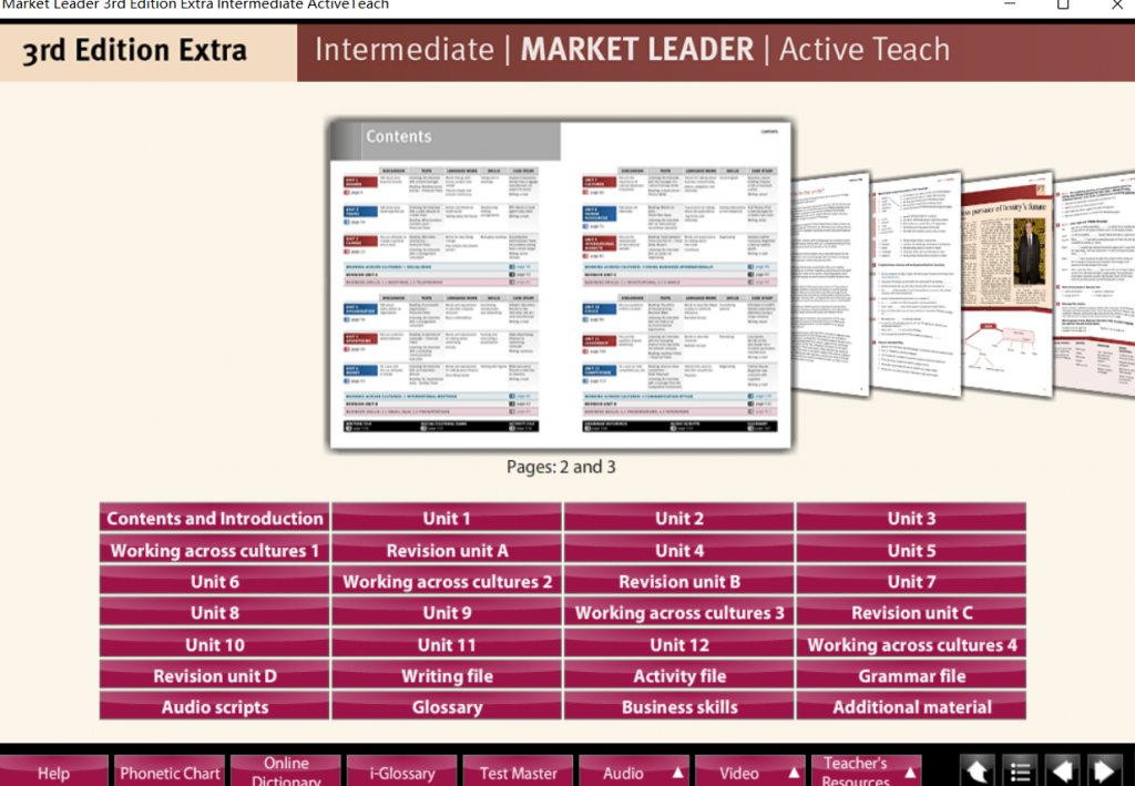 market leader 第三版 1-5级别 白板软件-我的小孩的成长分享