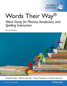 Words Their Way Word Study for Phonics Vocabulary and Spelling ...