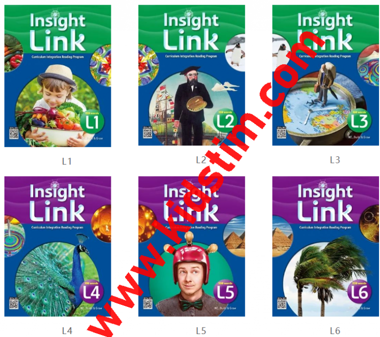 insight link 1-6级别 电子版 含课本，练习册，教师书，测试，音频，课件PPT等-我的小孩的成长分享