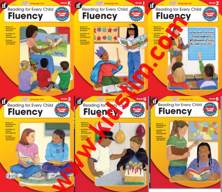 Reading for Every Child fluency K-5 共6册 高清PDF-我的小孩的成长分享