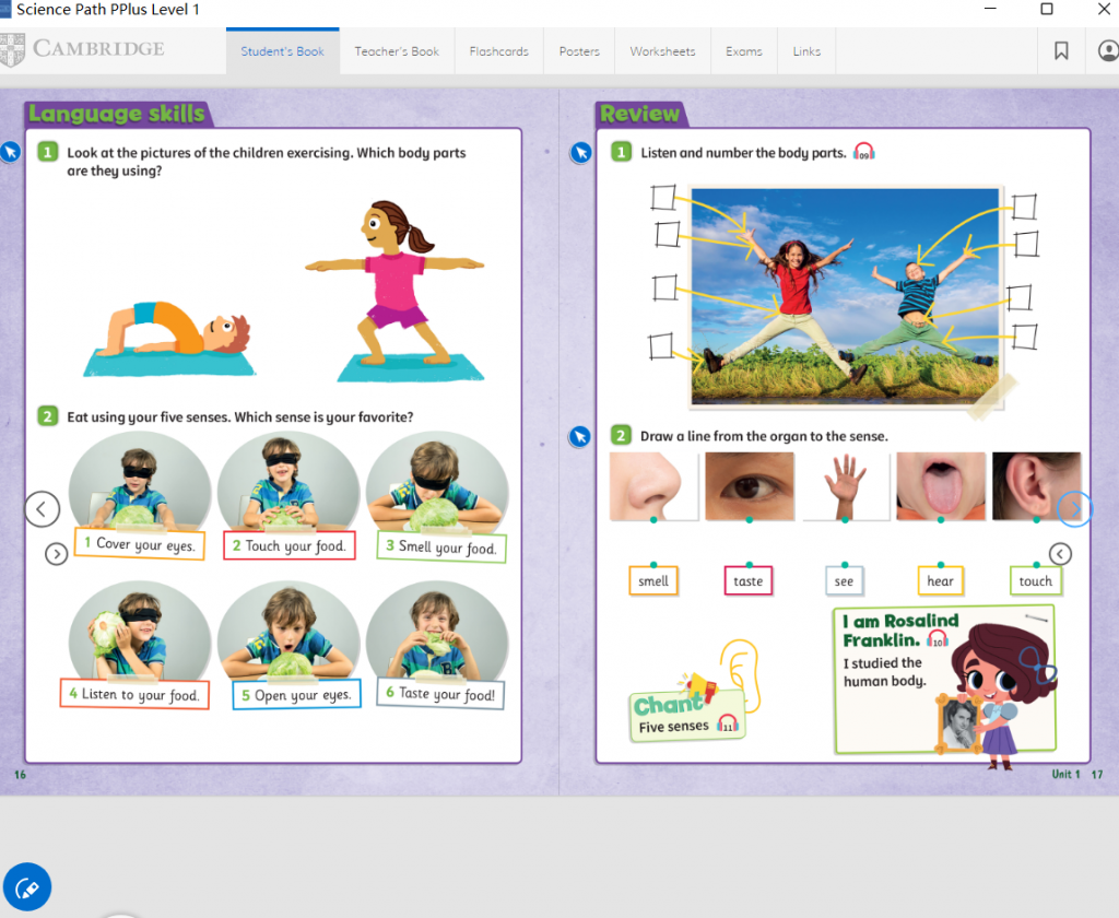 Cambridge Science Path 1-6级别 全套 学生书，教师用书，音频，视频，软件-我的小孩的成长分享