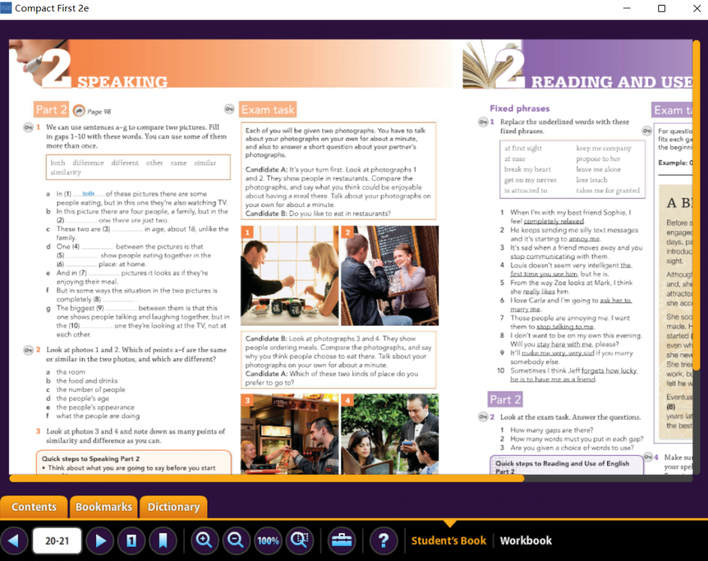 compact first 第二版 白板软件 送pdf sb+tb+wb+音频+测试 FCE教材-我的小孩的成长分享