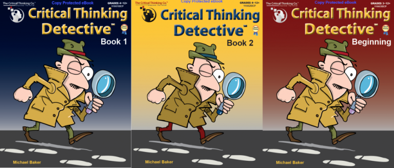 critical thinking detective Beginning-book2 共3册-我的小孩的成长分享