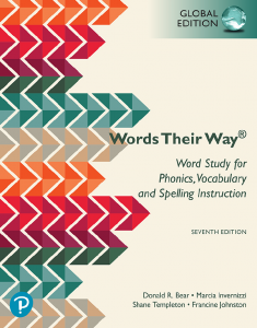 Words Their Way: Word Study for Phonics, Vocabulary, and Spelling ...