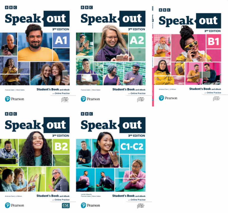 Speak out Third edition 第三版 A1-C2 共5个级别 培生教材 高清PDF-我的小孩的成长分享