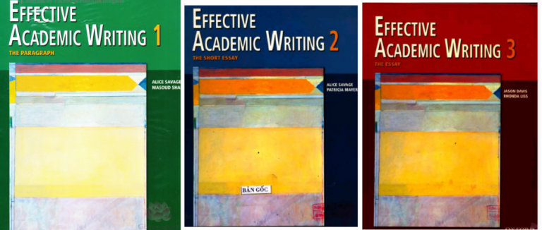 Effective Academic Writing 1-3学术写作 共3册-我的小孩的成长分享