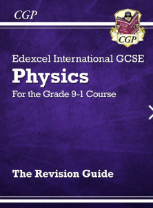 Edexcel International GCSE Physics Grade 9-1 Revision Guide (CGP)-我的小孩的成长分享