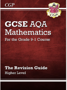CGP GSCE Mathematics AQA Revision Guide Higher LEVEL-我的小孩的成长分享
