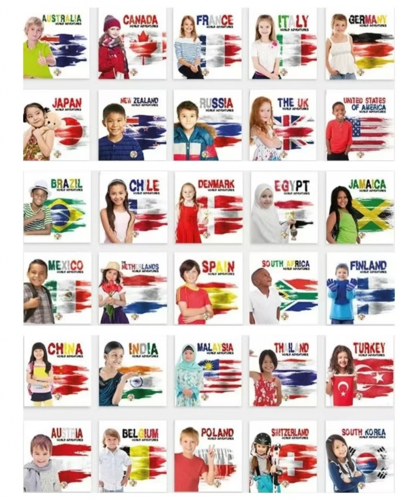 World Adventures 世界大冒险 30册PDF+音频 英文阅读-我的小孩的成长分享