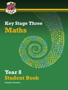 key stage three maths year 8 学生书+练习册 两册 高清PDF-我的小孩的成长分享